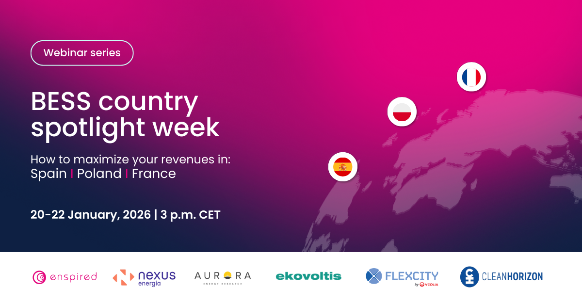 BESS Country Spotlight Week: Revenues in Spain, Poland & France